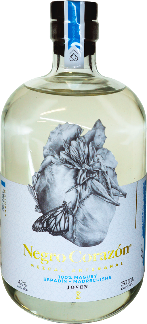 Negro Corazón - Mezcal 100% mexicano