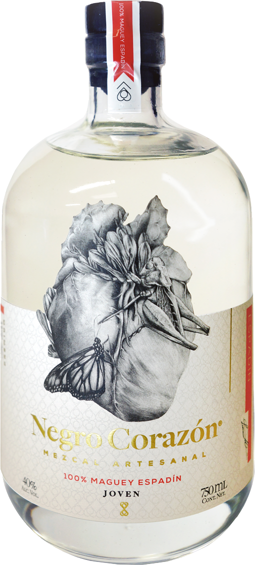 Negro Corazón - Mezcal 100% mexicano